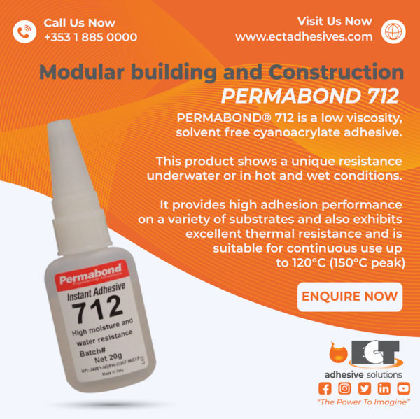 Experience Superior Bonding with Permabond 712 - ECT Adhesives